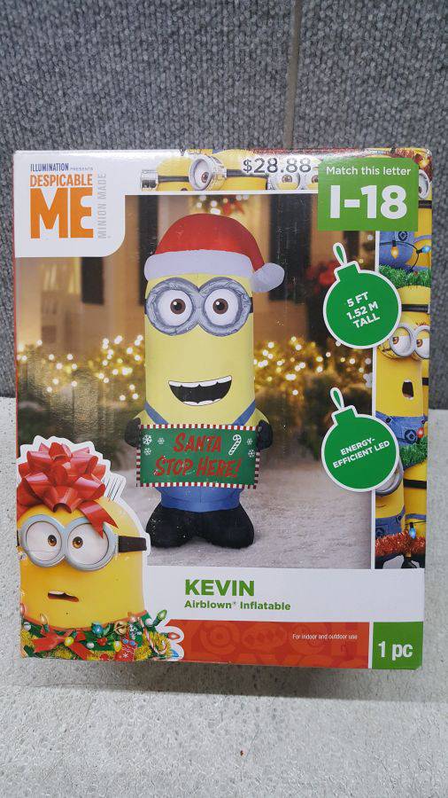 Minion Christmas Tree Inflatable